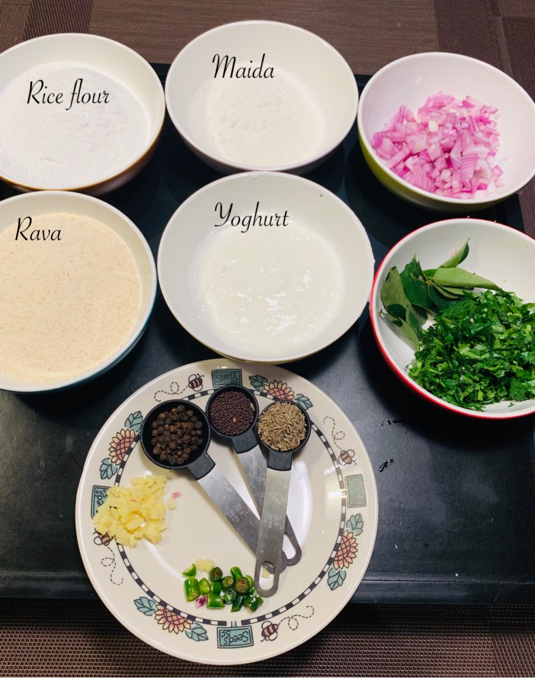Rava Dosa / Semolina Crepe – Sowmya's Spicy Corner