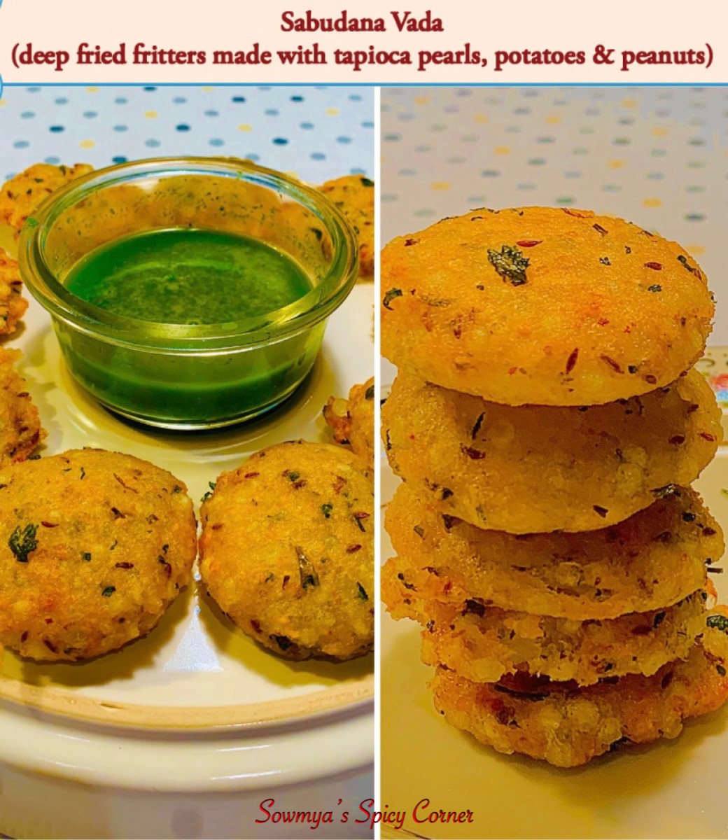 Sabudana Vada / Sago Vada – Sowmya's Spicy Corner