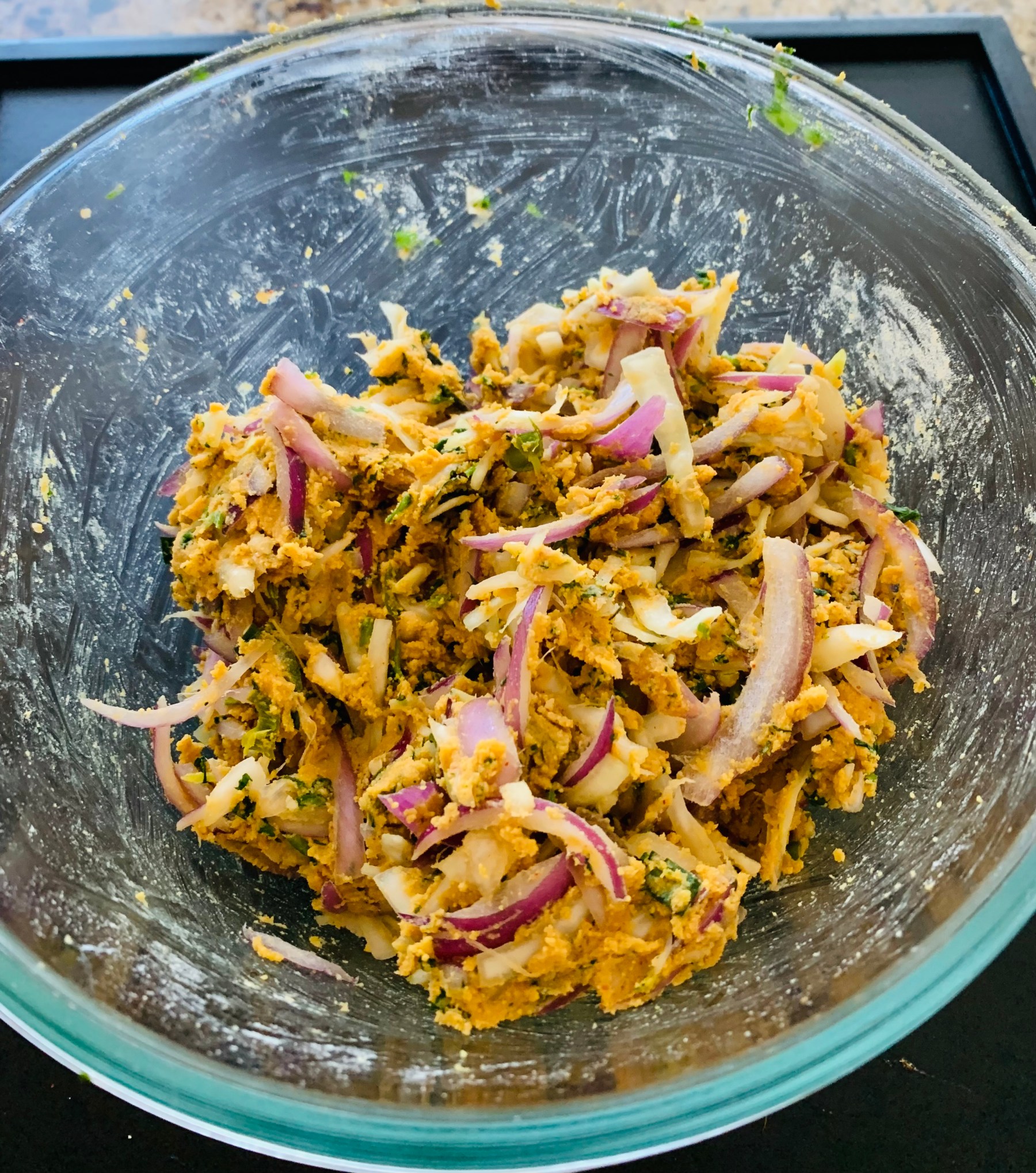 Onion & Cabbage Pakora – Sowmya's Spicy Corner
